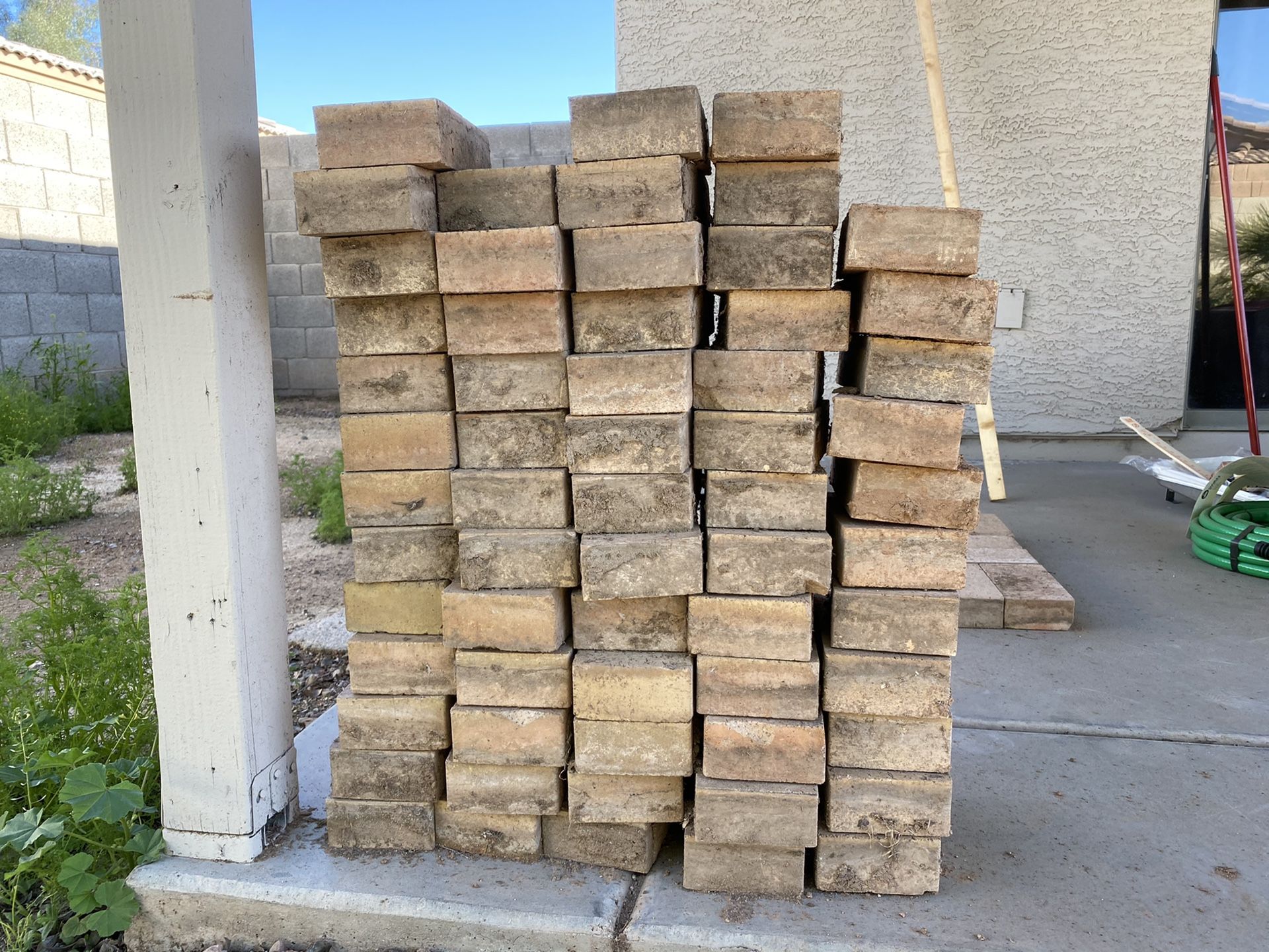 100 Bricks 2 inches thick 4 inch x 8 inches long for Sale in Peoria, AZ ...