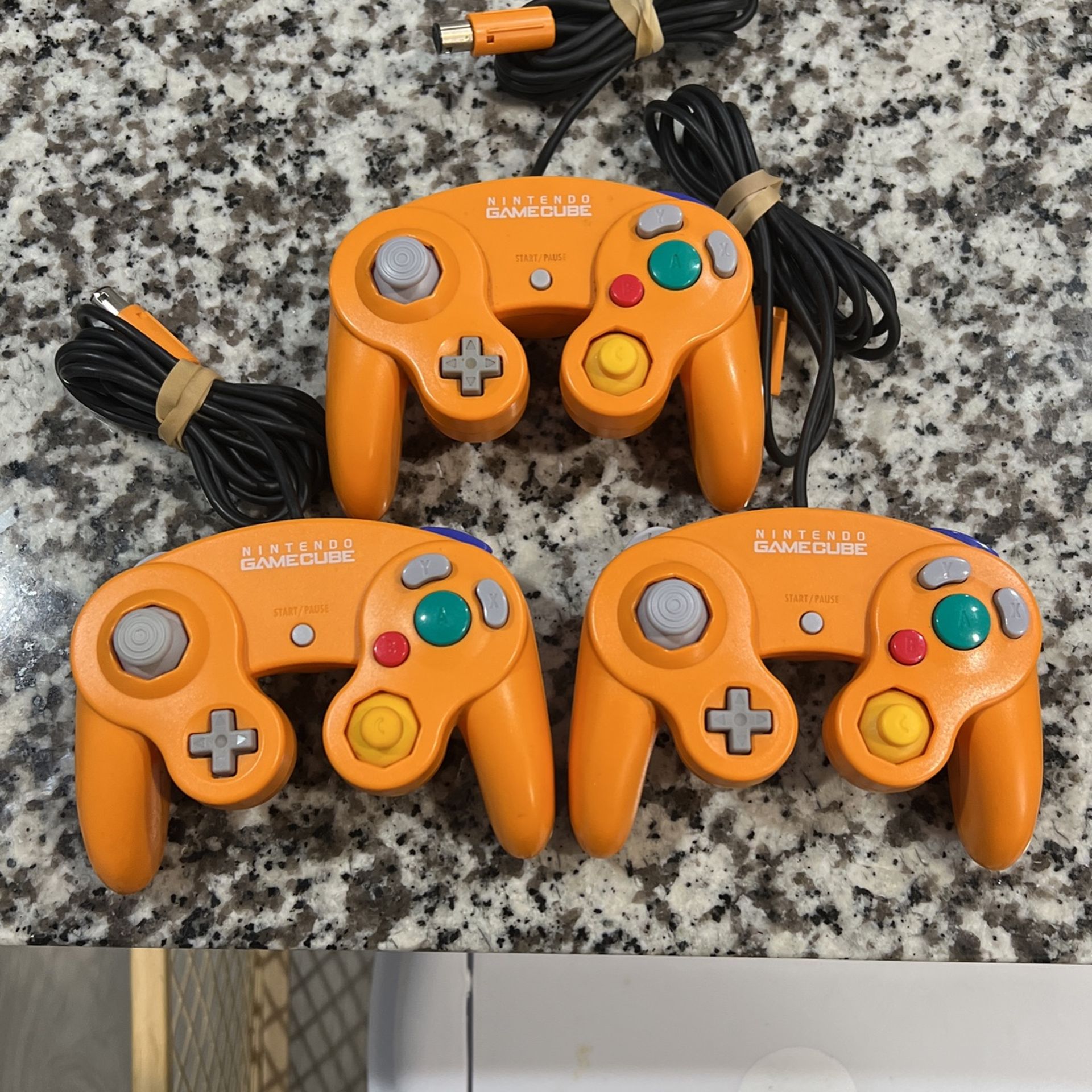 Orange Gamecube Controller