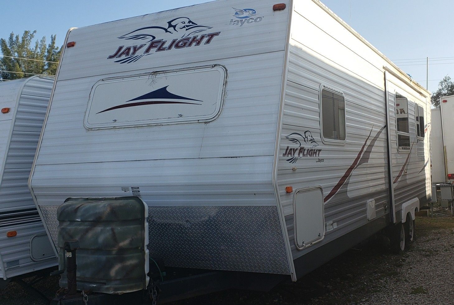 2007 Jayco Jay Flight 30 foot travel trailer with super slide out for ...