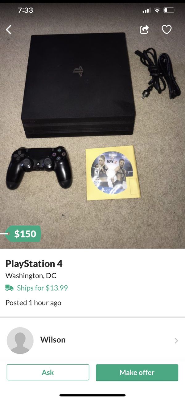 This is Fake playstation 4 pro do NOT BUY for Sale in Washington, DC ...