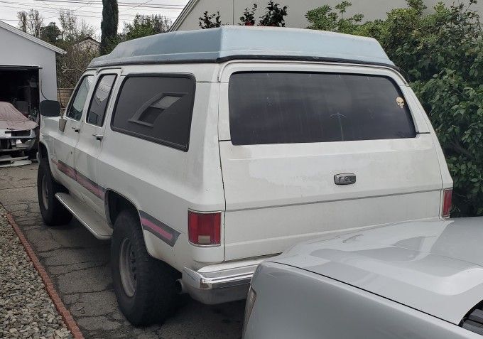1989 Chevrolet Suburban High Top Fiberglass Conversion for Sale in ...