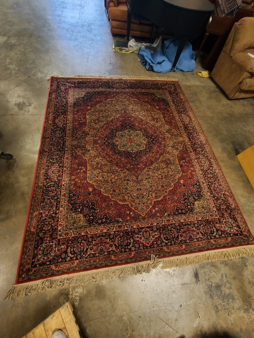 Original Karastan 718 Medallion Kirman American Wool Rug 8'8" x 10'6 ...