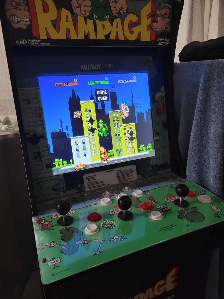 Rampage Arcade 1up In Good Condition for Sale in San Diego, CA - OfferUp