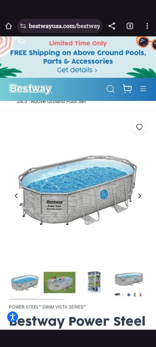 Used Oval Shaped Pool, Bestway Brand for Sale in Ceres, CA - OfferUp