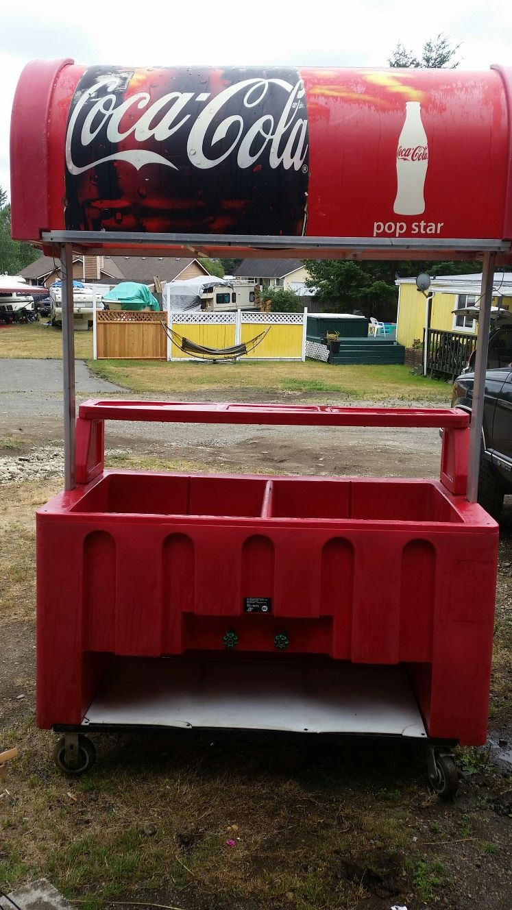 COCA COLA BEVERAGE CART for Sale in Tacoma, WA - OfferUp