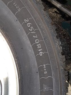 Set of 4 Dean Wintercat Radial SST Mud and Snow Studded Tires WITH ...