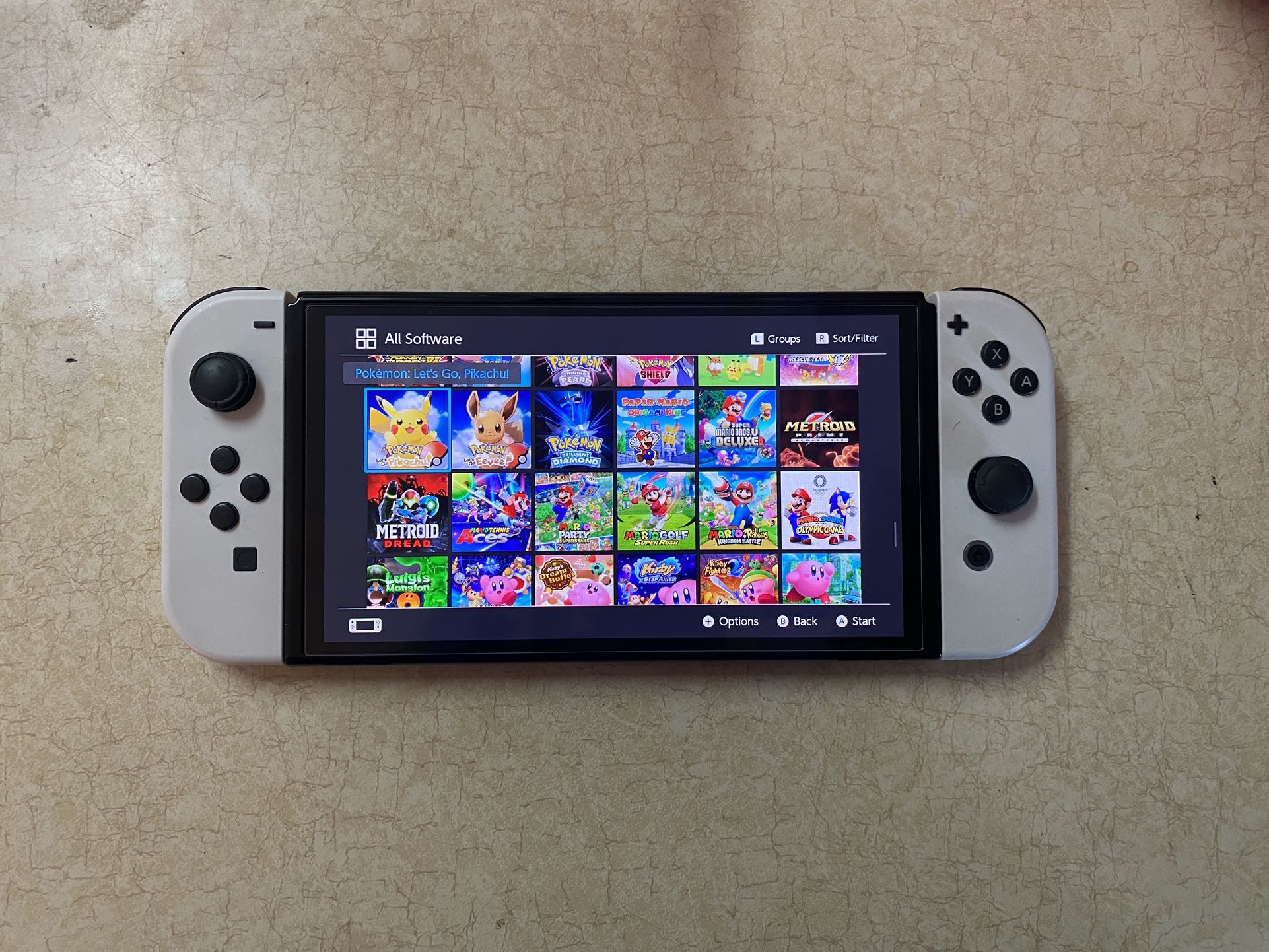 NINTENDO SWITCH OLED MOD with 125 SWITCH GAMES and 7000 RETRO CLASSIC ...