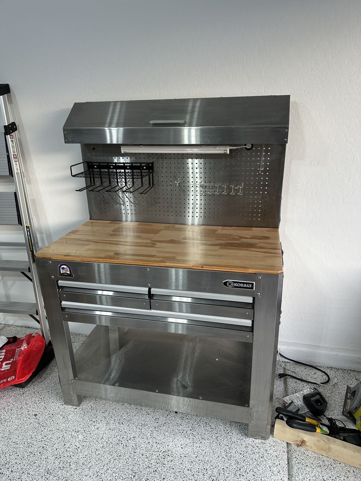 Kobalt 3-Drawers Stainless Steel Wood Work Bench for Sale in Las Vegas ...