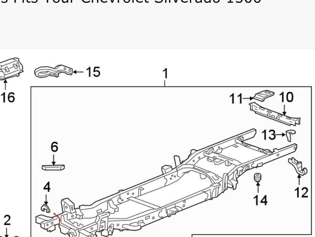2019 - 2020 - 2021 Chevrolet Silverado 1500 Double Cab 2WD Complete ...