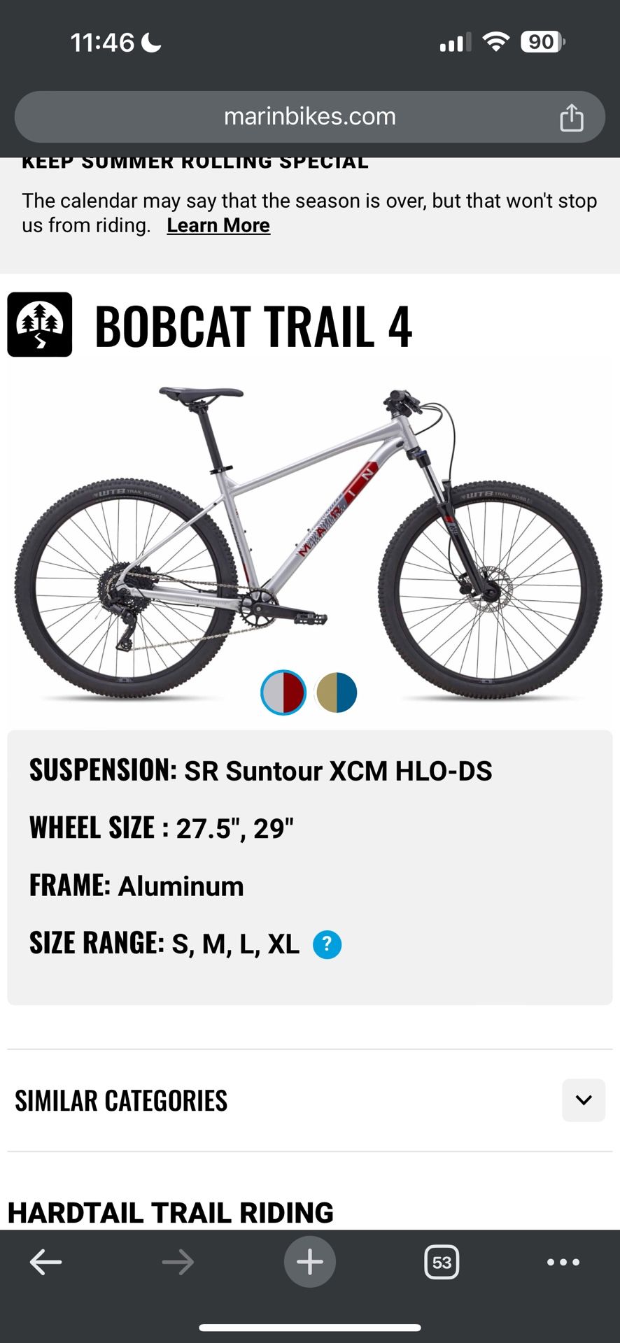 Marin Bobcat Trail 4 stock Hardtail for Sale in Phoenix, AZ - OfferUp