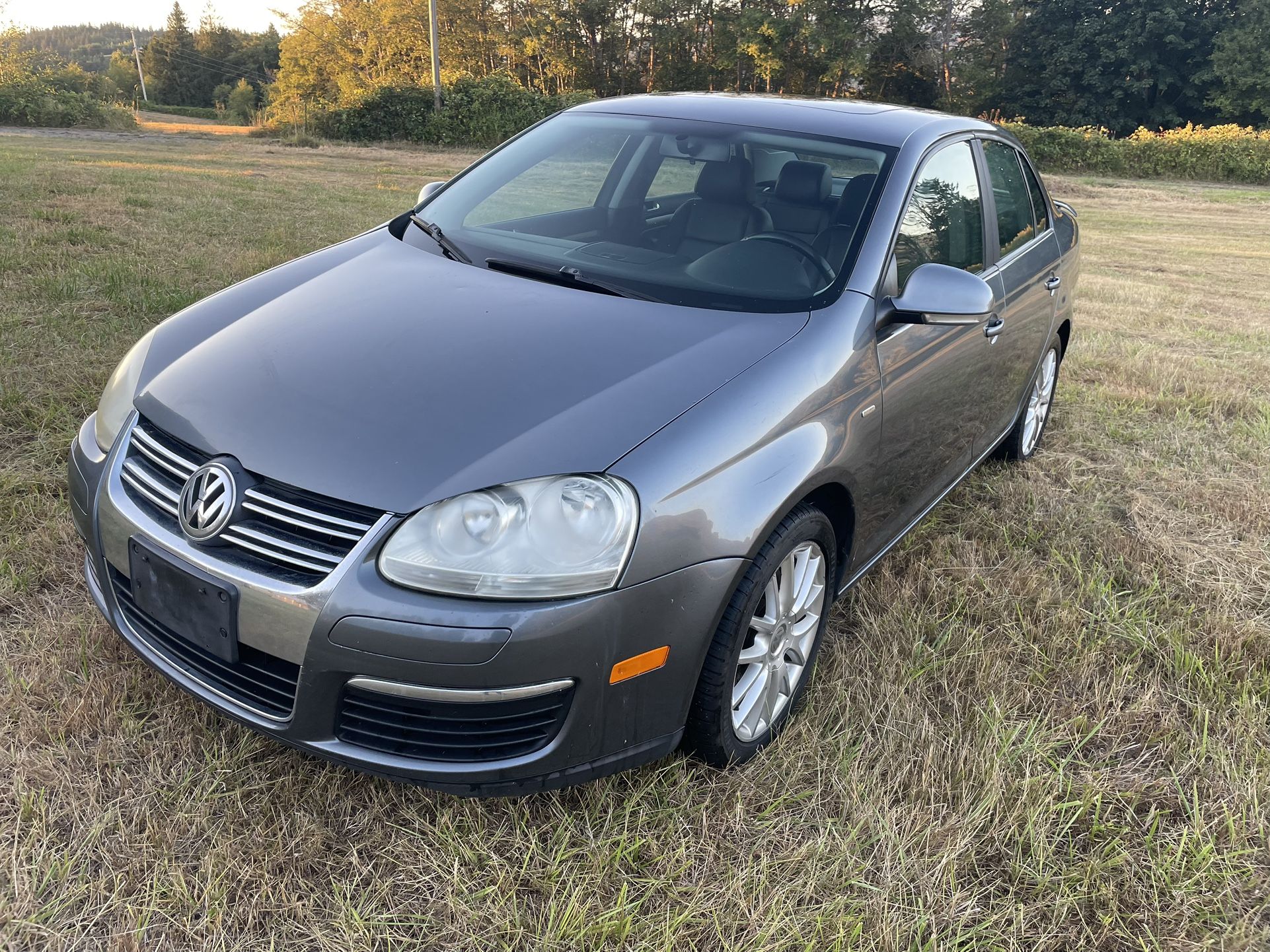 Blue 2008 Jetta Wolfsburg