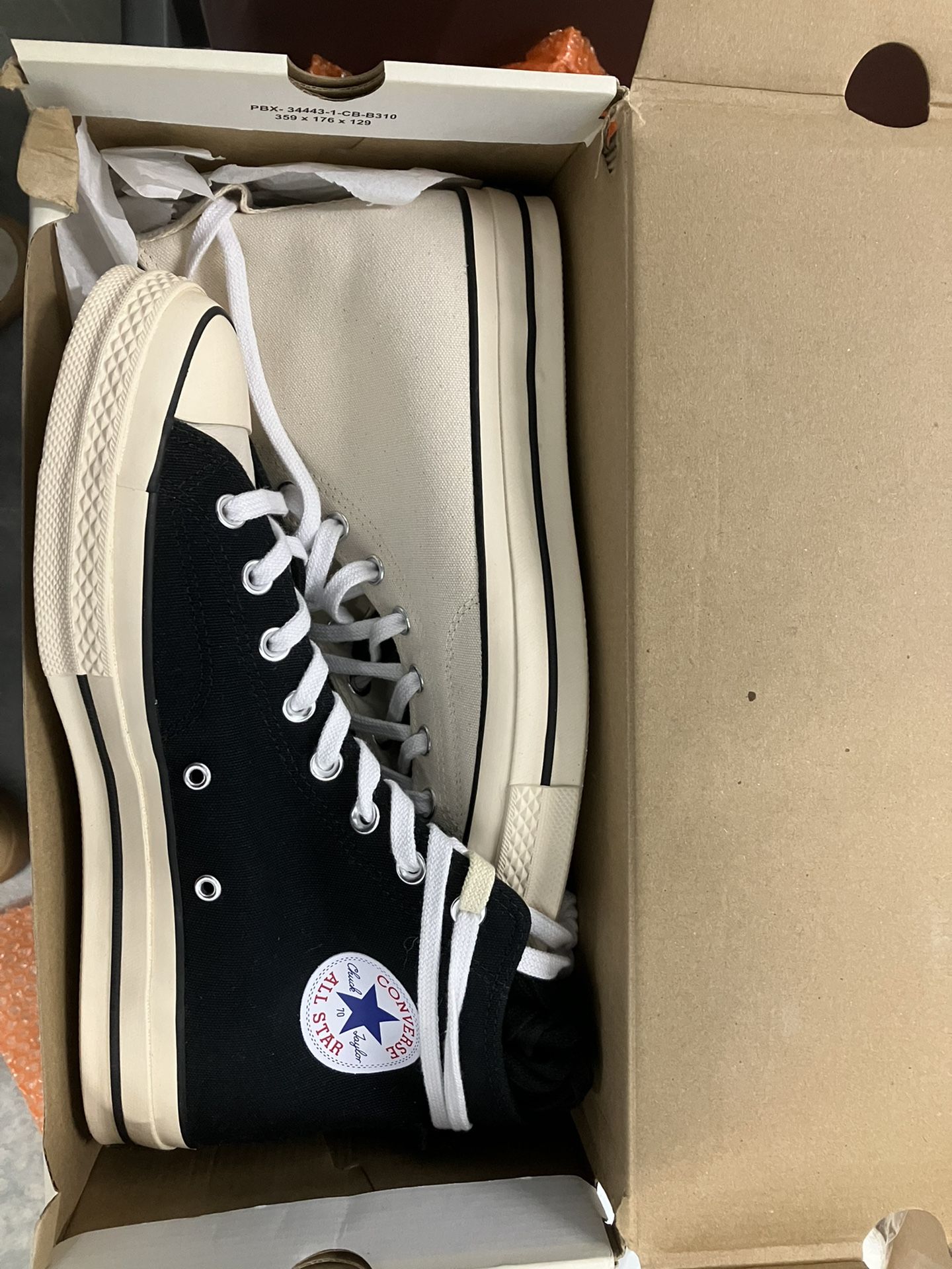 Brand New Mismatched Fear Of God Converse Chunk Taylor All-star 70 Hi ...