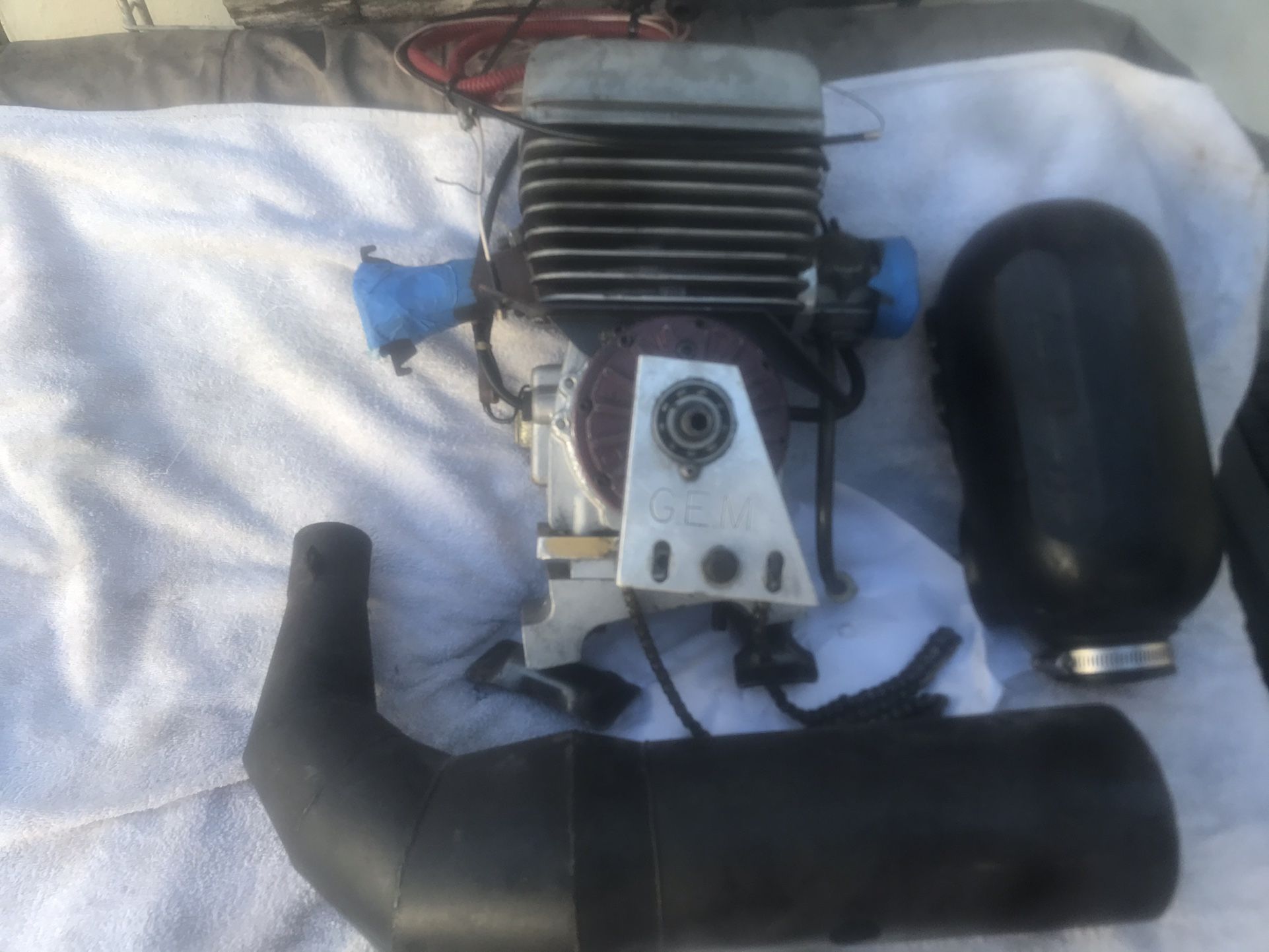 Racing Go kart engine / Yamaha Kt 100 / Yamaha 100 Cc Pipe for Sale in ...