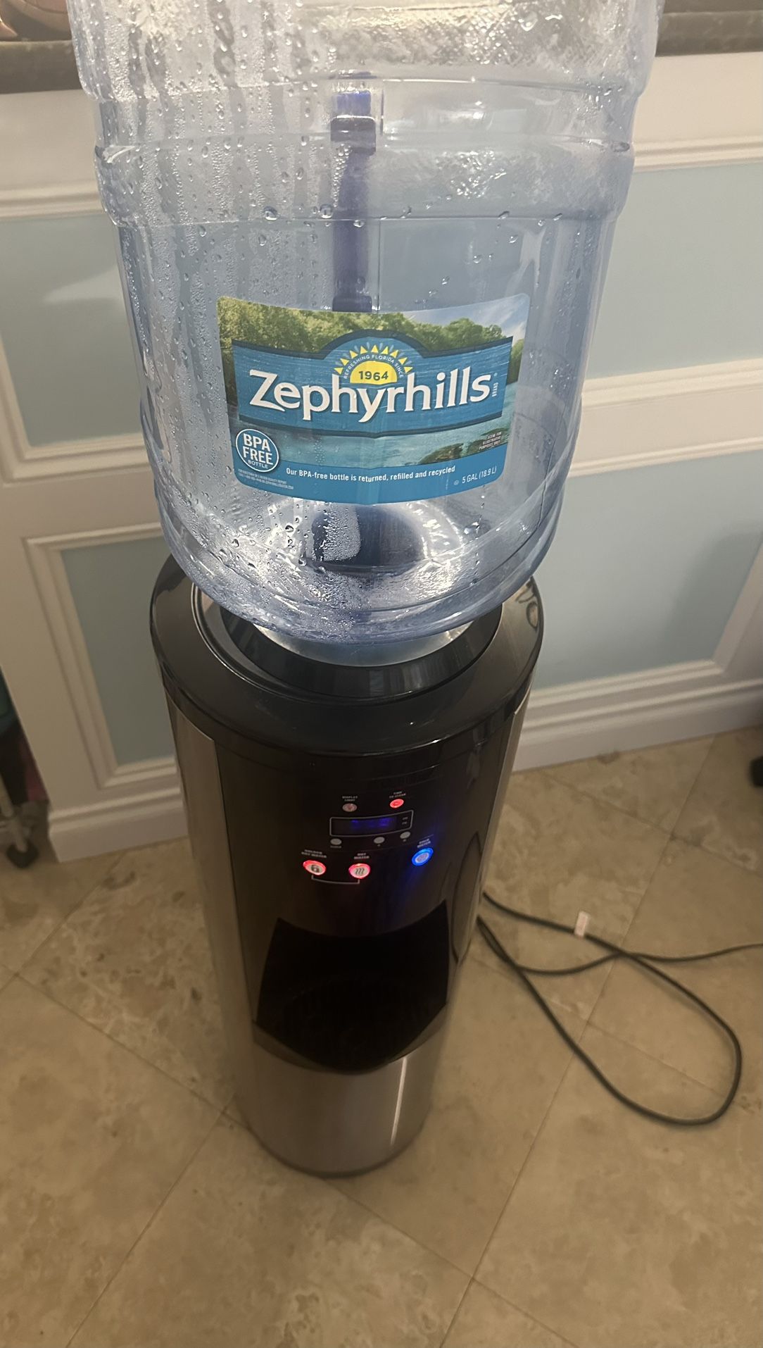 Allure Stainless Steel Hot Cold Dispenser