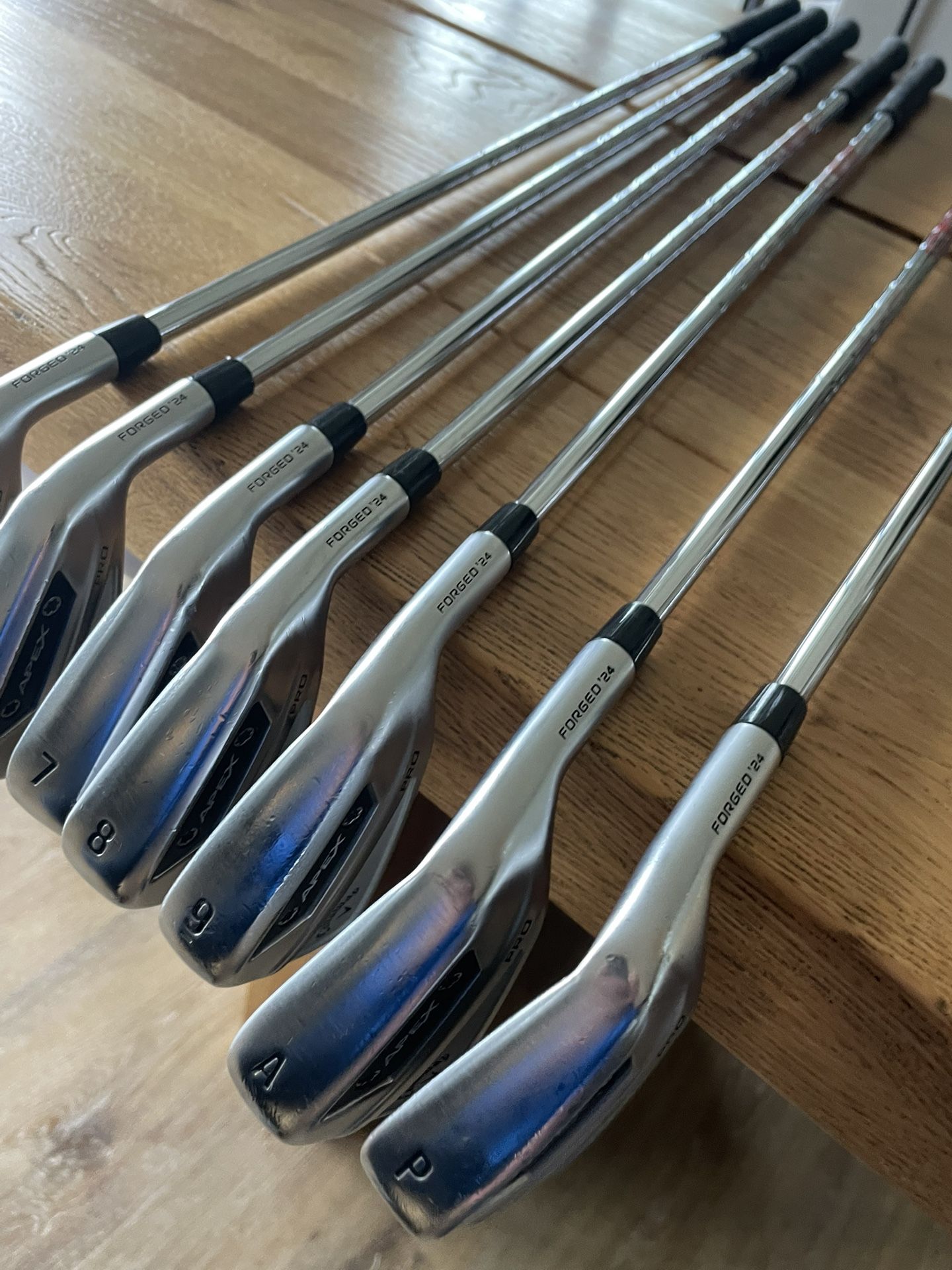 Callaway Apex Pro 24 Iron Set 5-AW for Sale in Gig Harbor, WA - OfferUp