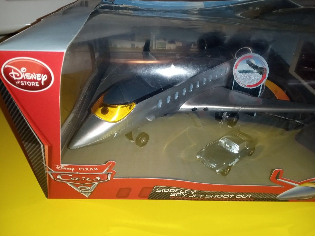 Cars 2 Siddeley Spy Jet Shoot Out