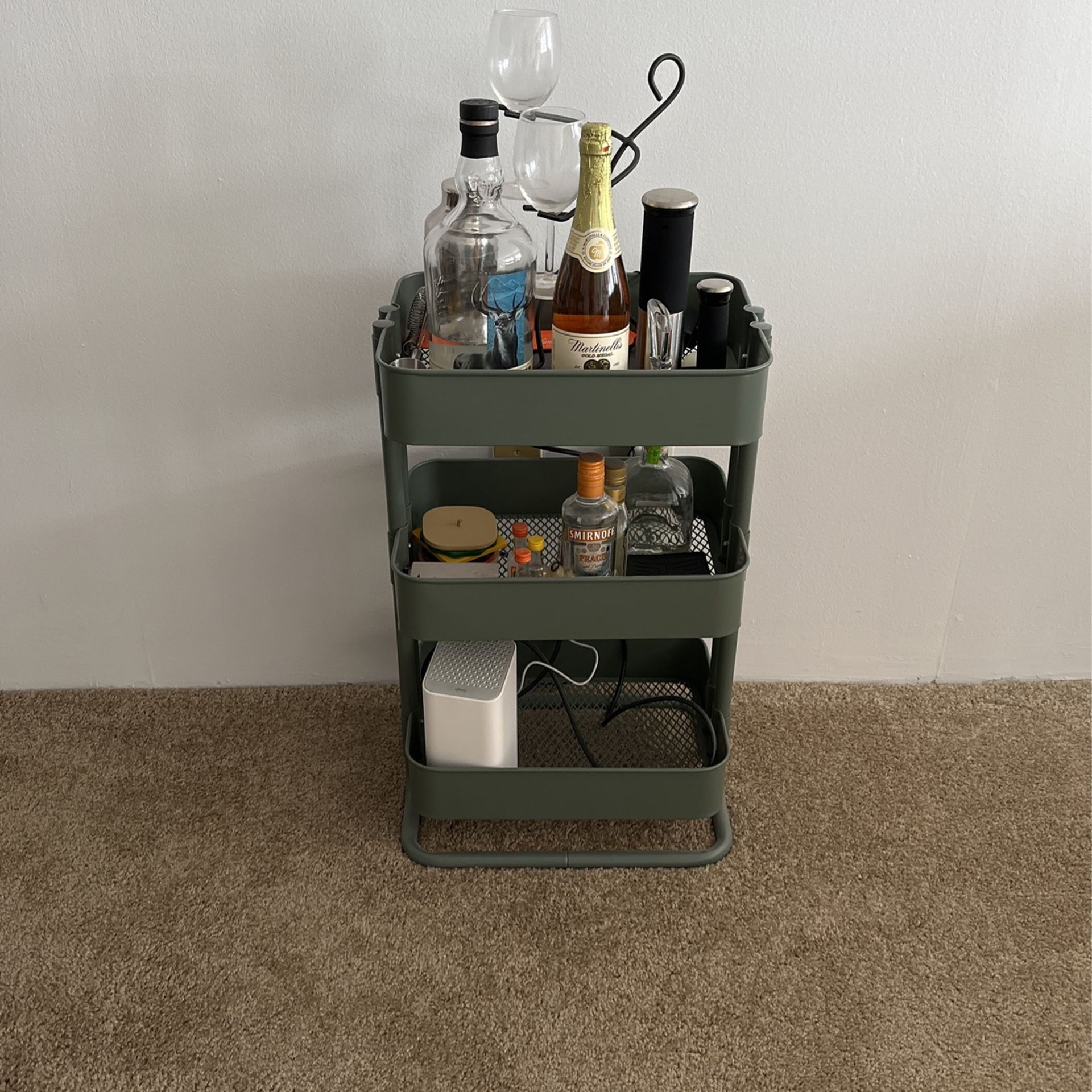 Green Kitchen Cart for Sale in Philadelphia, PA - OfferUp