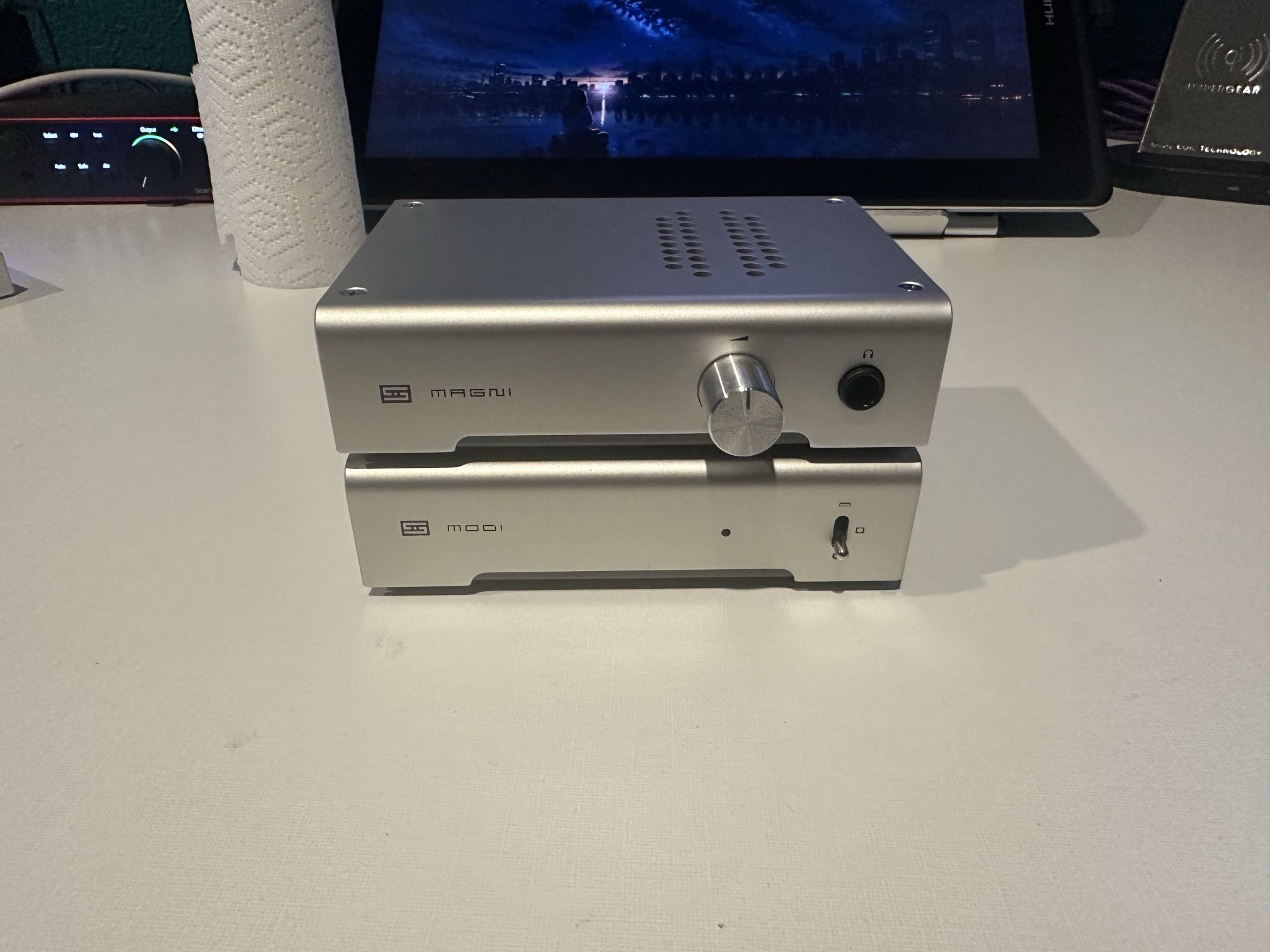 Schiit Magni 3 And Modi Dac/Amp Stack With Cables for Sale in American ...