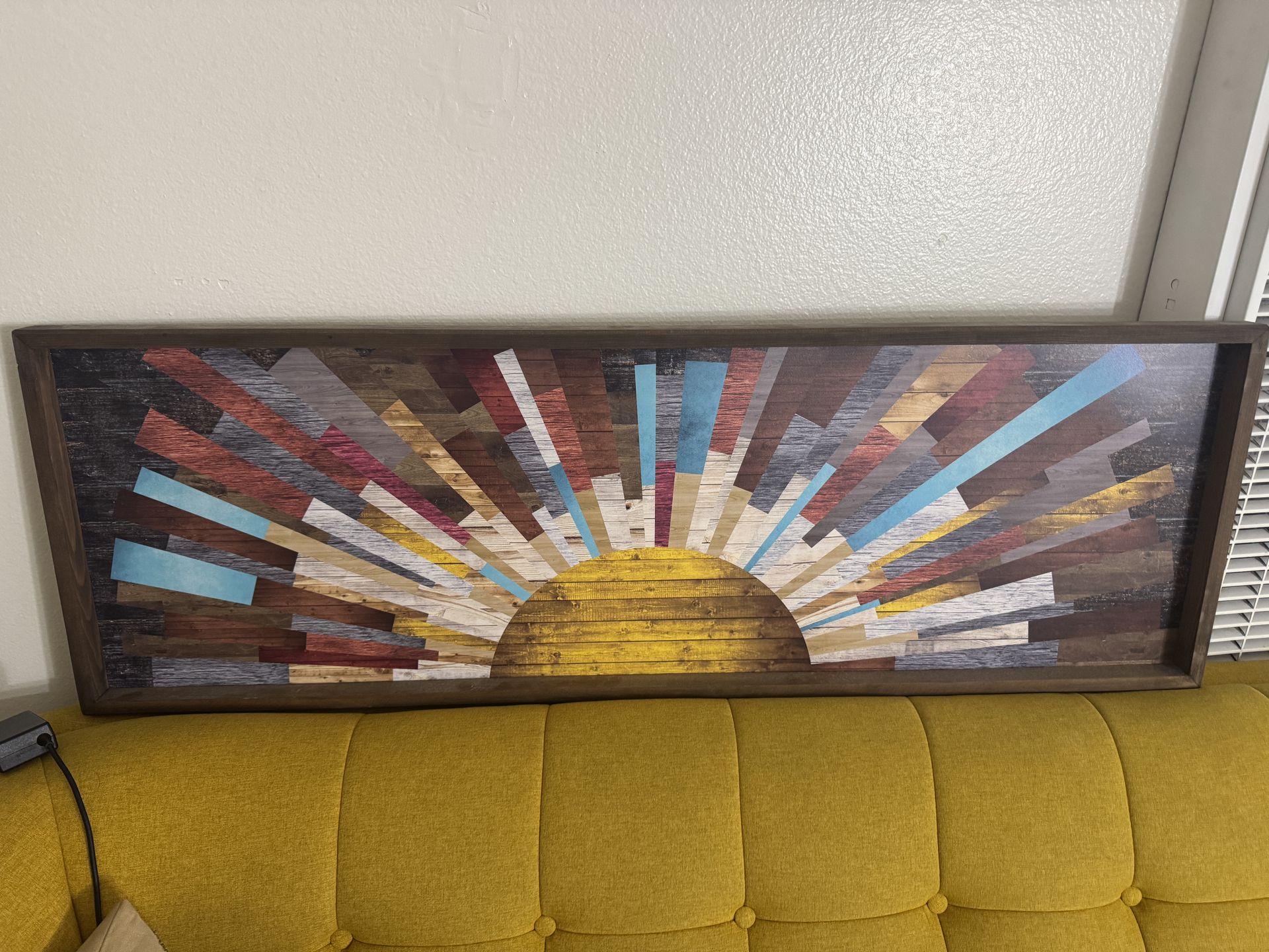 Large Handmade Wooden Sunburst Wall Art – Imported from Turkey for Sale ...