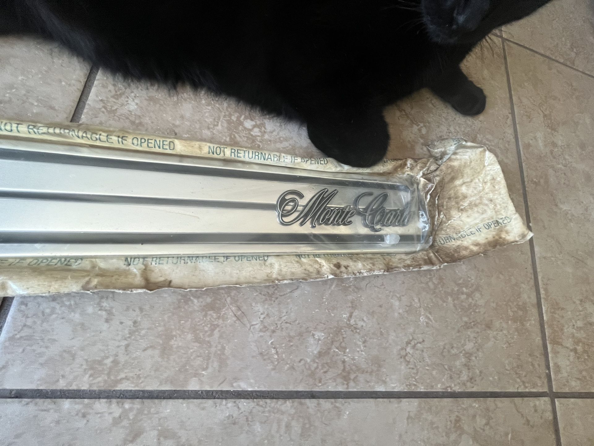 72 Monte Carlo NOS Rear Panel Molding for Sale in Mission Viejo, CA ...