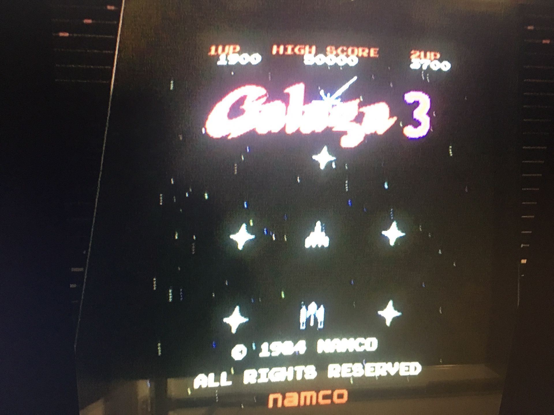 Namco Galaga 3 arcade game power supply board and isolation transformer ...
