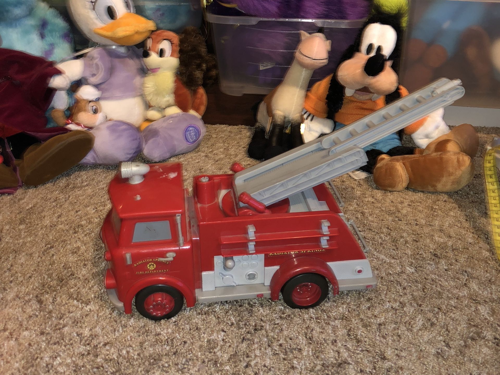 Cars Red Fire Truck Toys