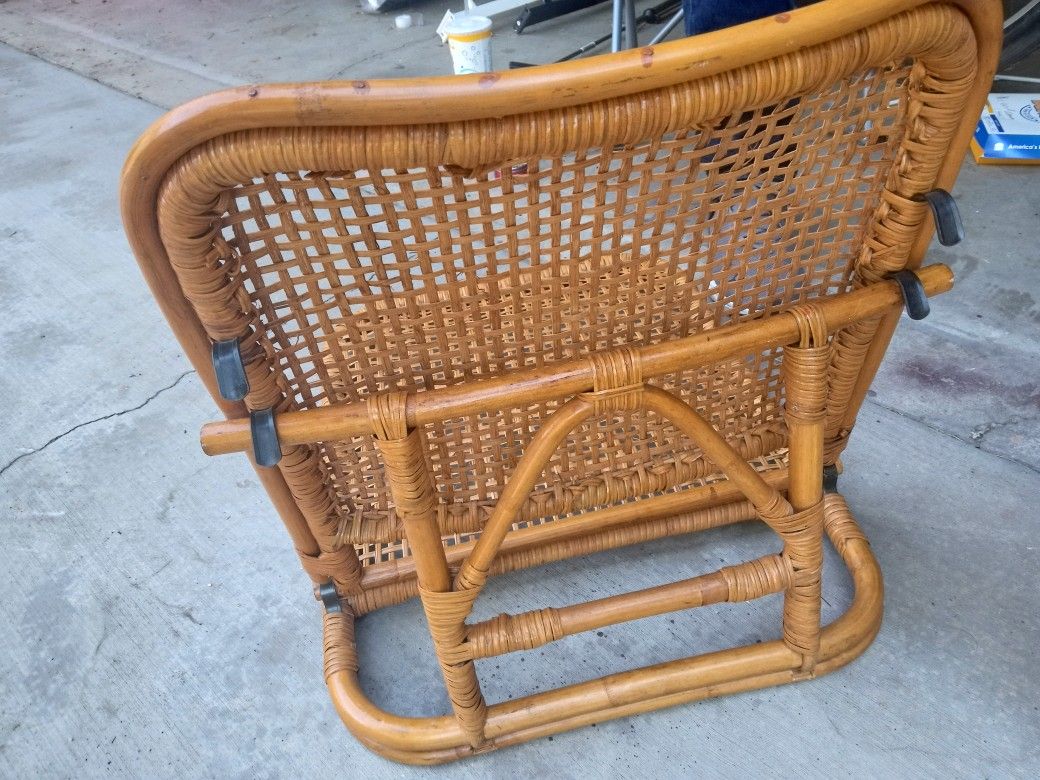 Japanese Bamboo Vintage Legless Chair - $75 for Sale in Riverside, CA ...
