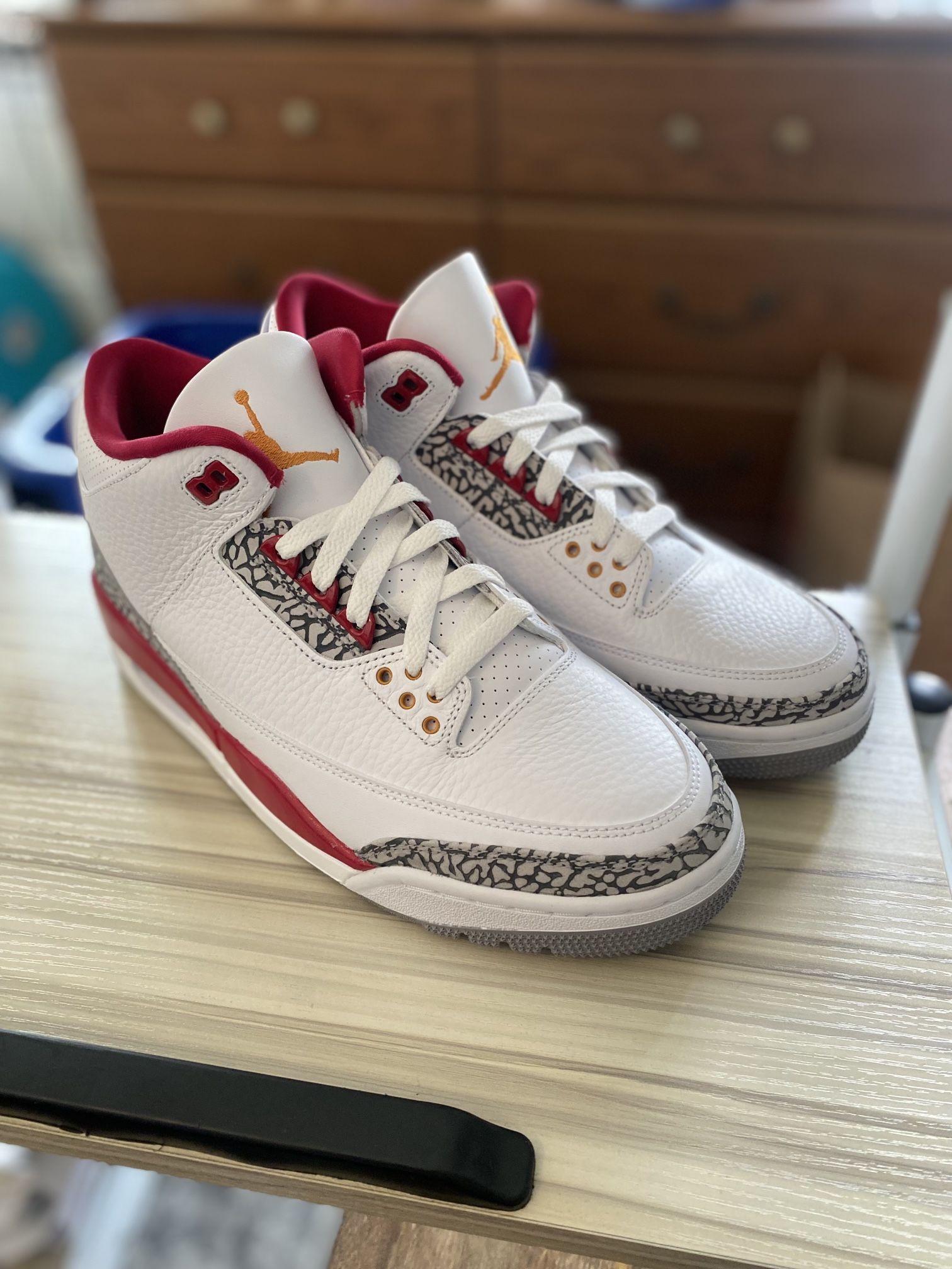 Jordan 3 Cardinal Red for Sale in Dedham, MA - OfferUp