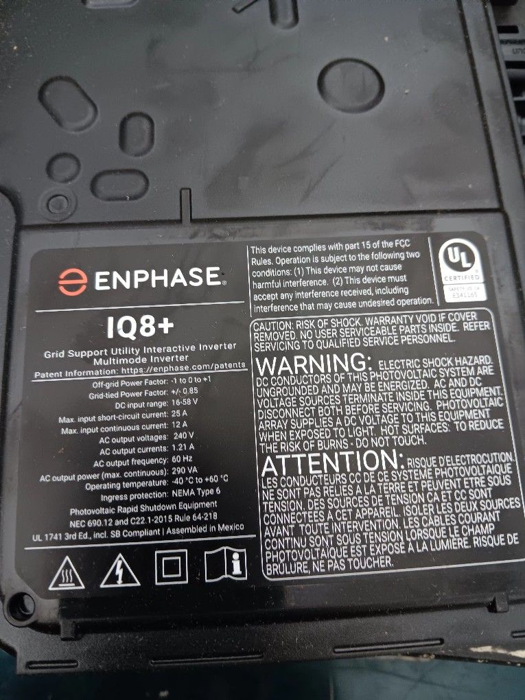 Emphases 1q8+ Grid support utility interactive inverter Multi mode ...