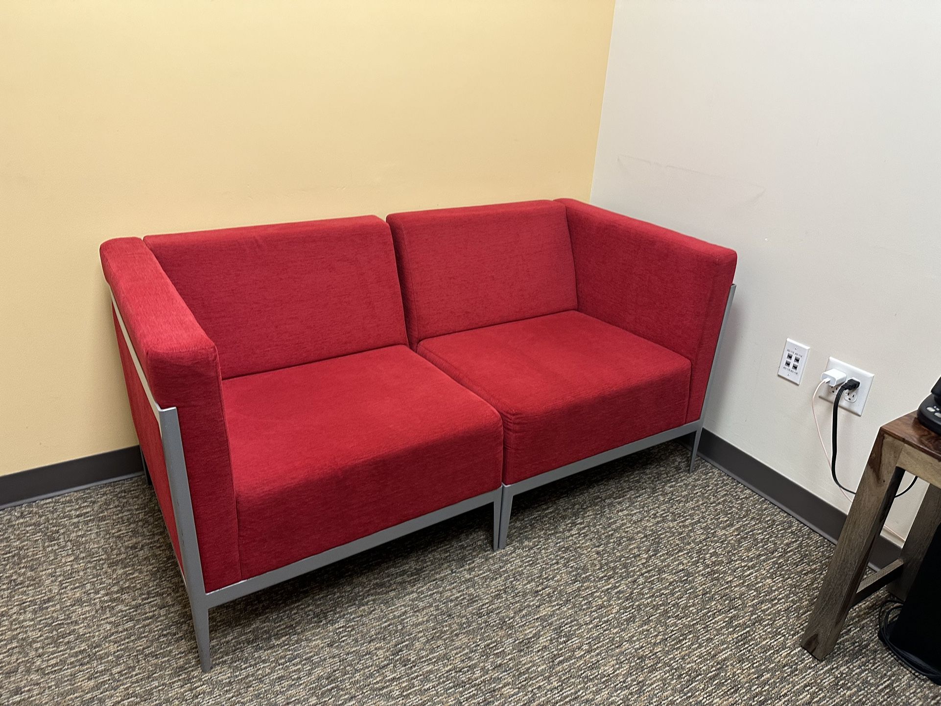 Red Love Seat Sofa Chairs for Sale in Auburn, WA - OfferUp