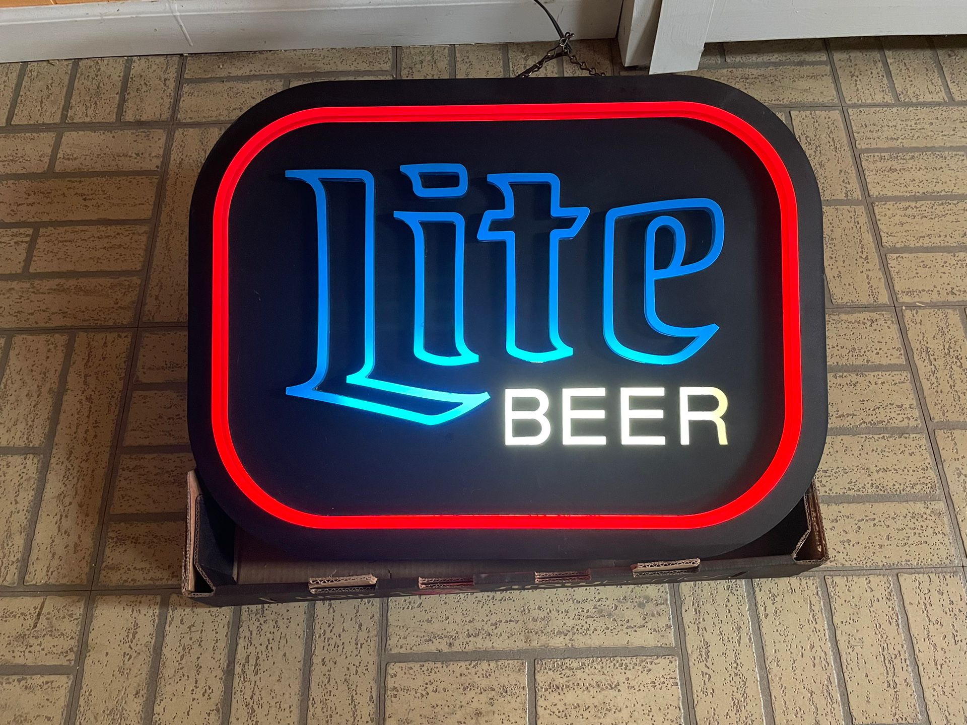 Miller Light Neon Beer Signs