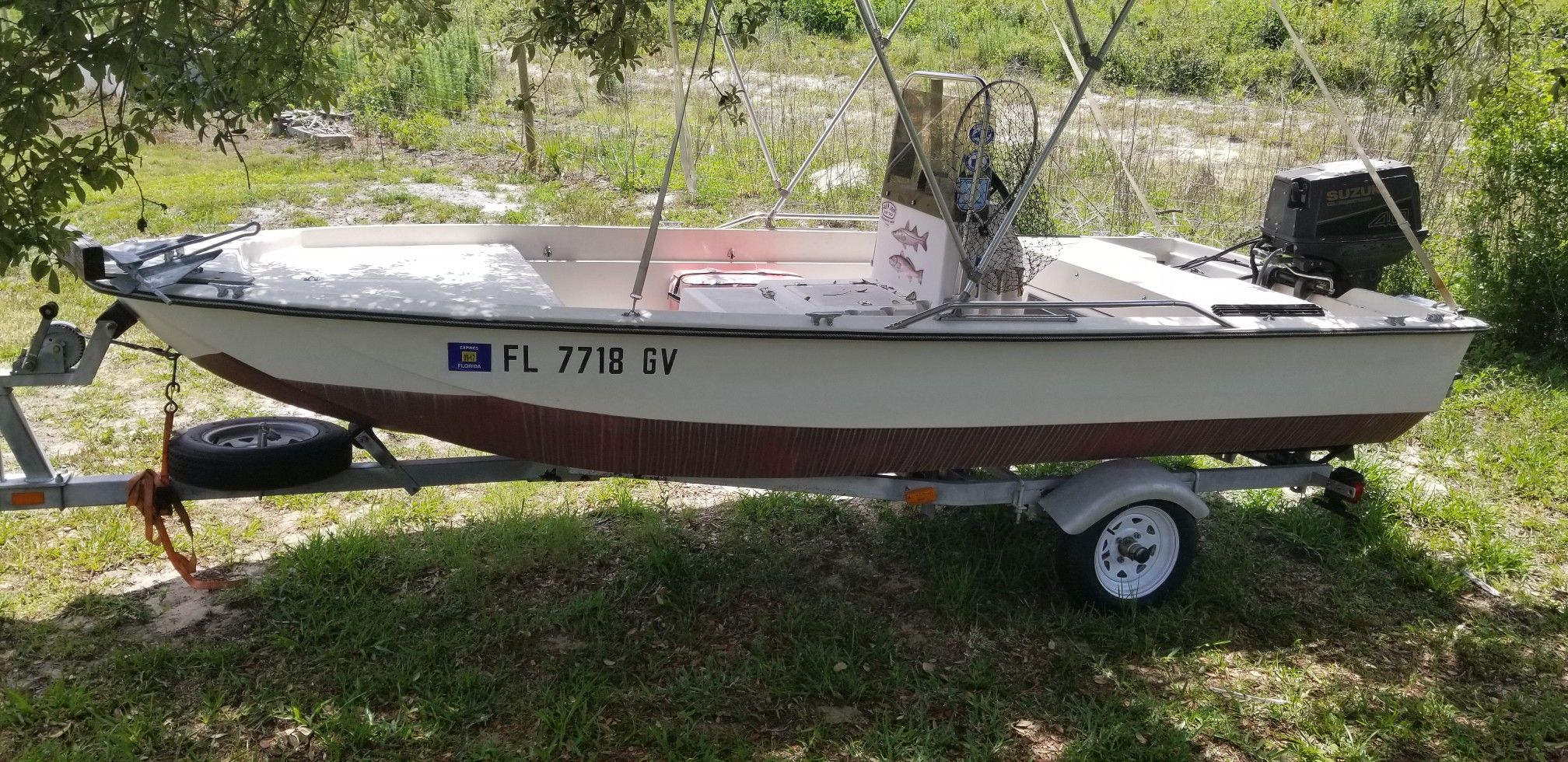 1990 15ft Scout fishing boat for Sale in Hernando Beach, FL - OfferUp
