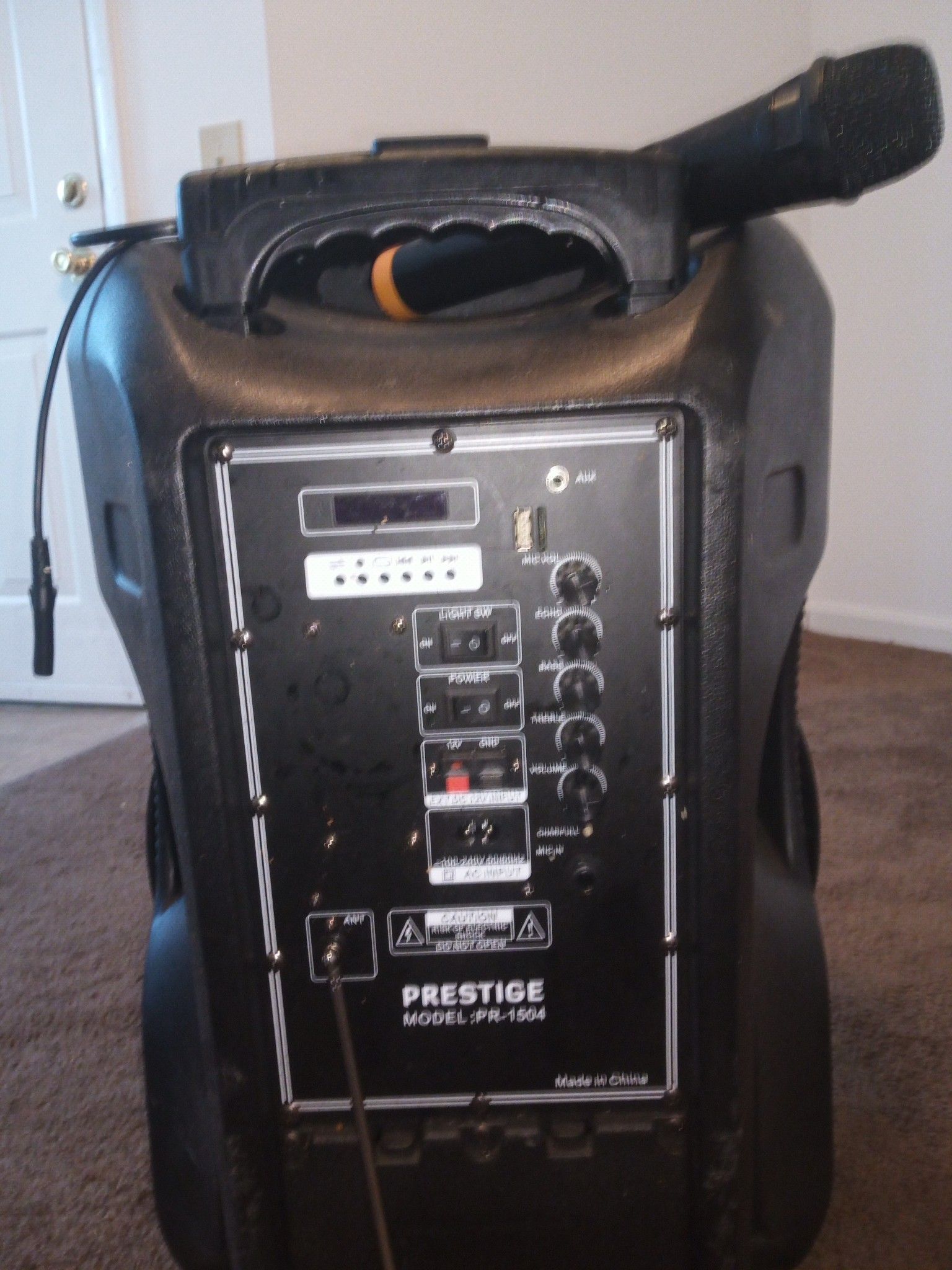 Prestige model pr.-1504 Bluetooth speaker for Sale in Galloway, OH ...