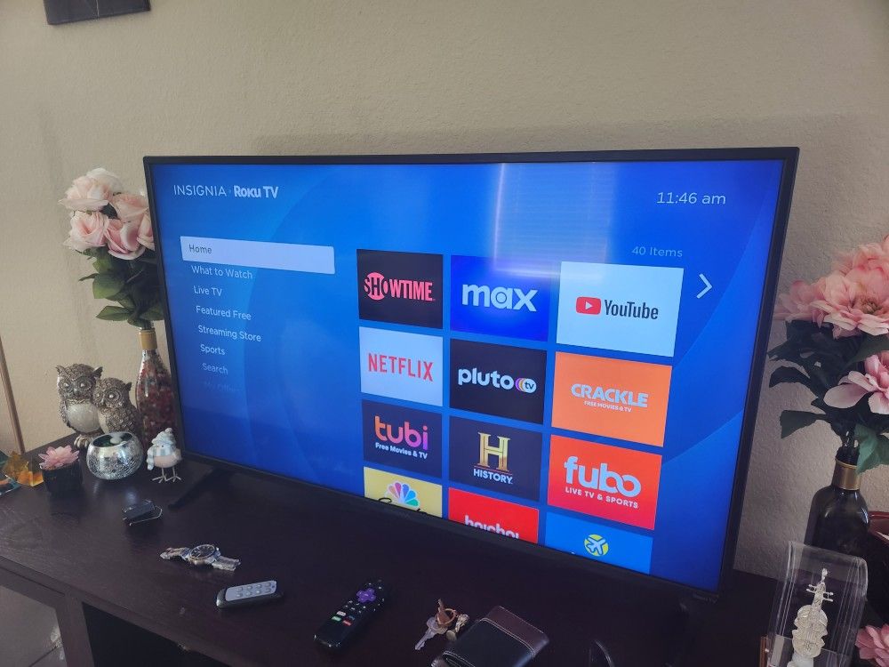 43 Inches Insignia Roku TV With Remote for Sale in Pflugerville, TX ...