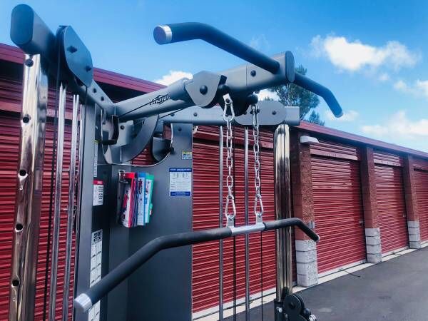 Tuff stuff CXT-100 cable machine / functional trainer with 2x 150lb ...