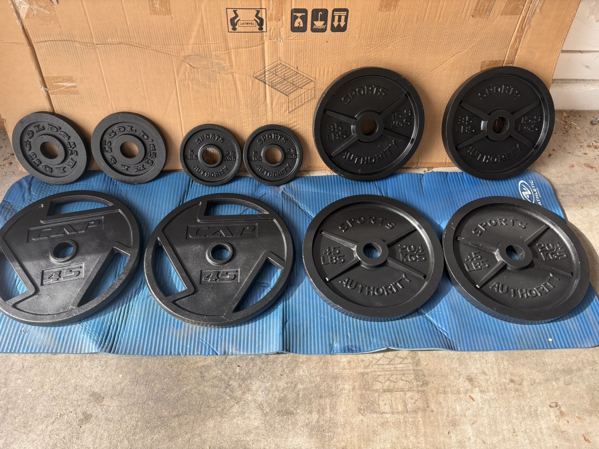 Olympic Weight Plates for Sale in Phoenix, AZ - OfferUp