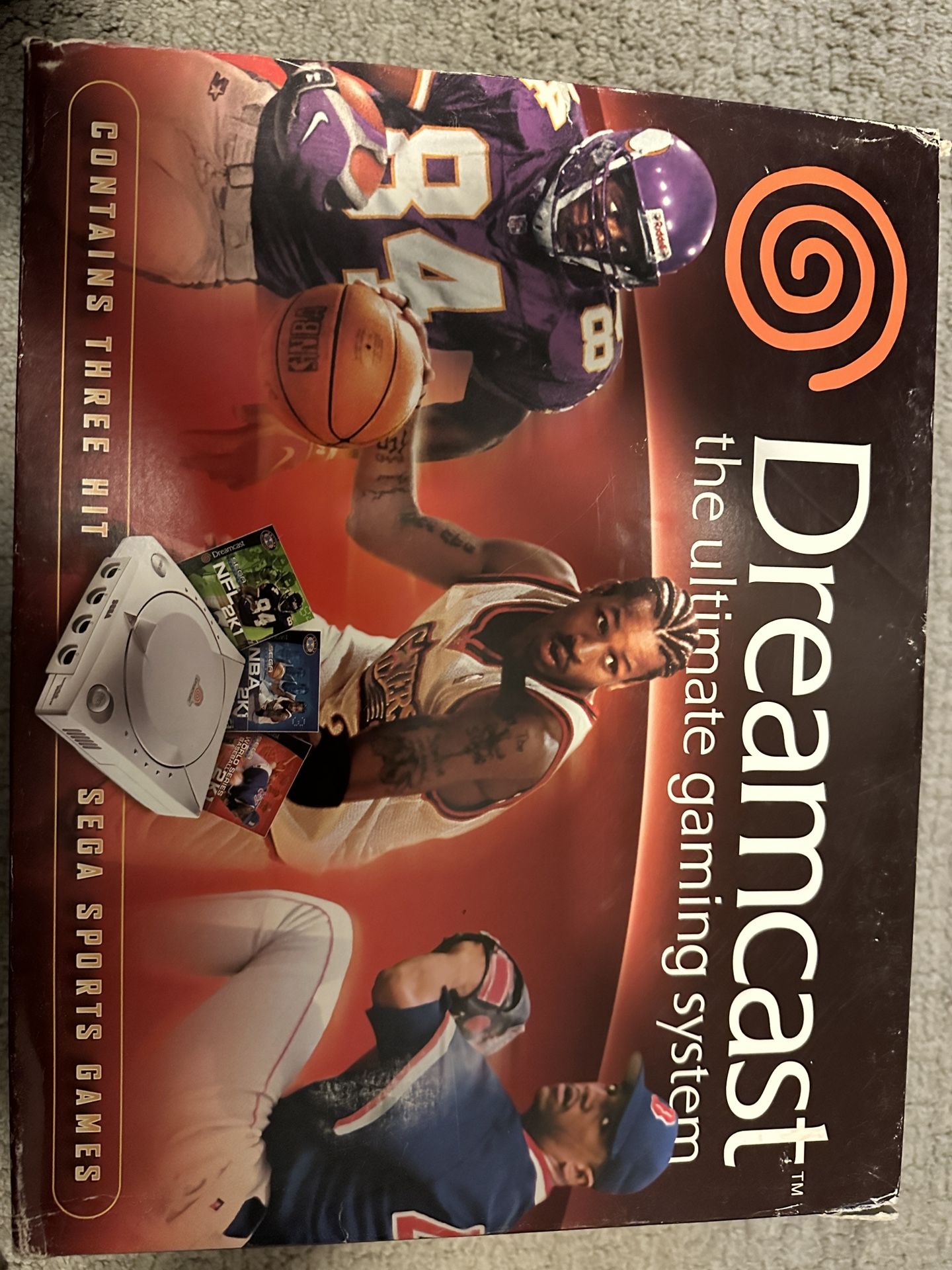 Sega Dreamcast “the Ultimate Gaming System” Sports Bundle 2K1 Football ...