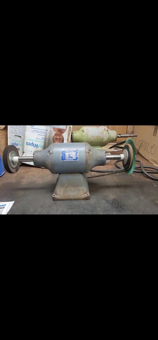 Baldor 3/4 Hp 330b Buffer Grinder - 3 Phase - 3600rpm for Sale in ...