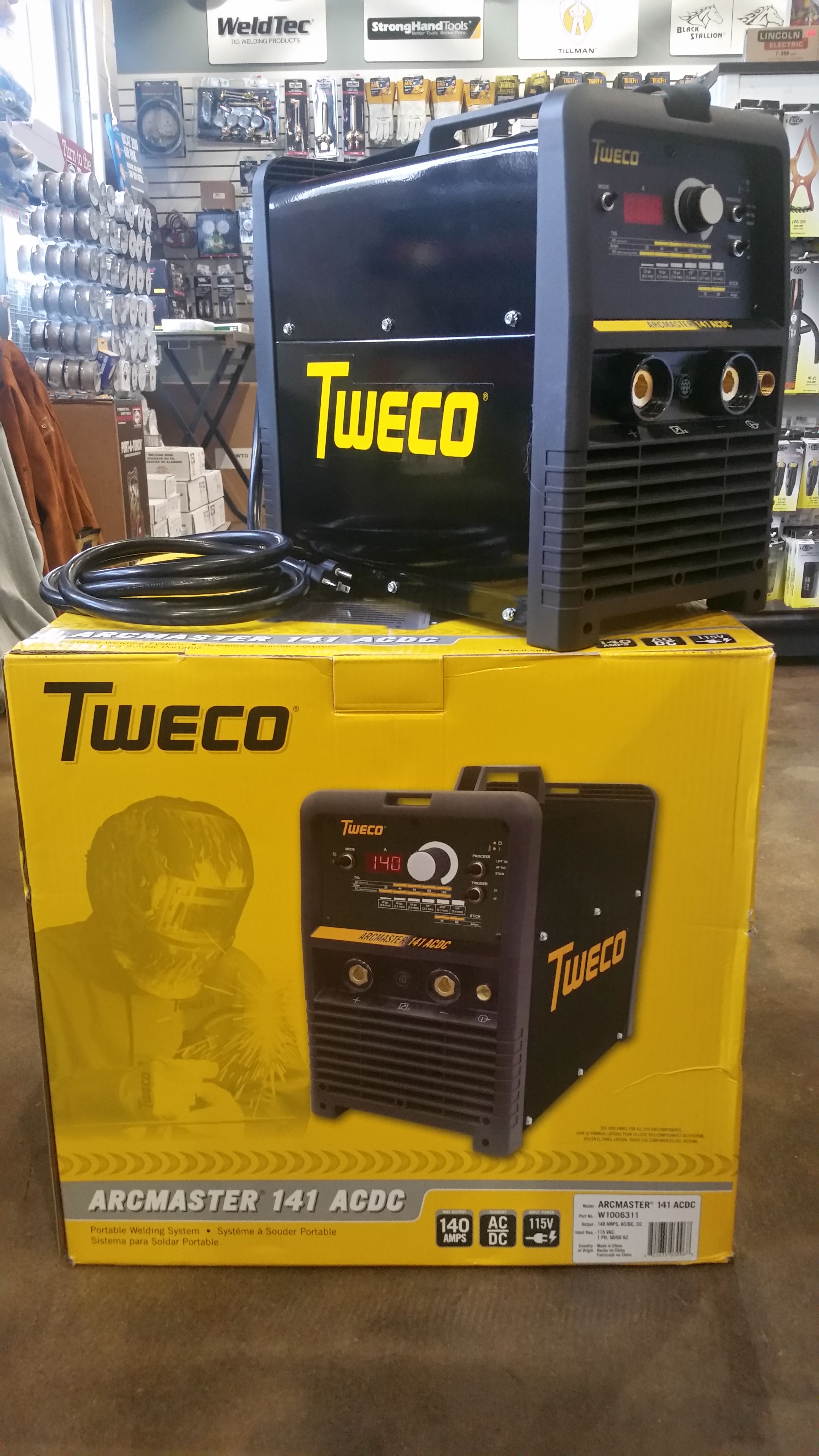 TWECO ARCMASTER 141 AC/DC TIG/STICK Welder for Sale in Phoenix, AZ ...