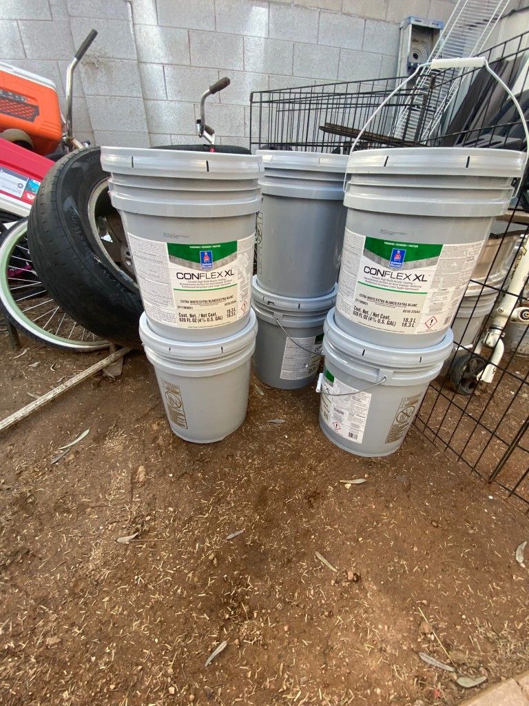 Conflex Xl Elastomeric Paint Retail $350 Now$45 for Sale in Phoenix, AZ ...