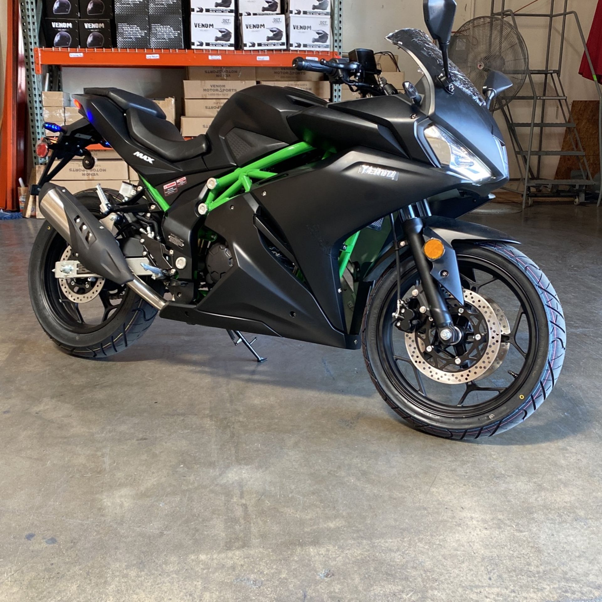 Ninja 250cc Venom X22R MAX Motorcycle | Brand New | Pickup In Anaheim ...