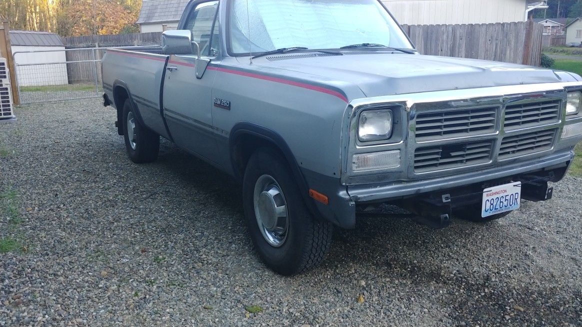 1991 Dodge D250 for Sale in Port Orchard, WA - OfferUp