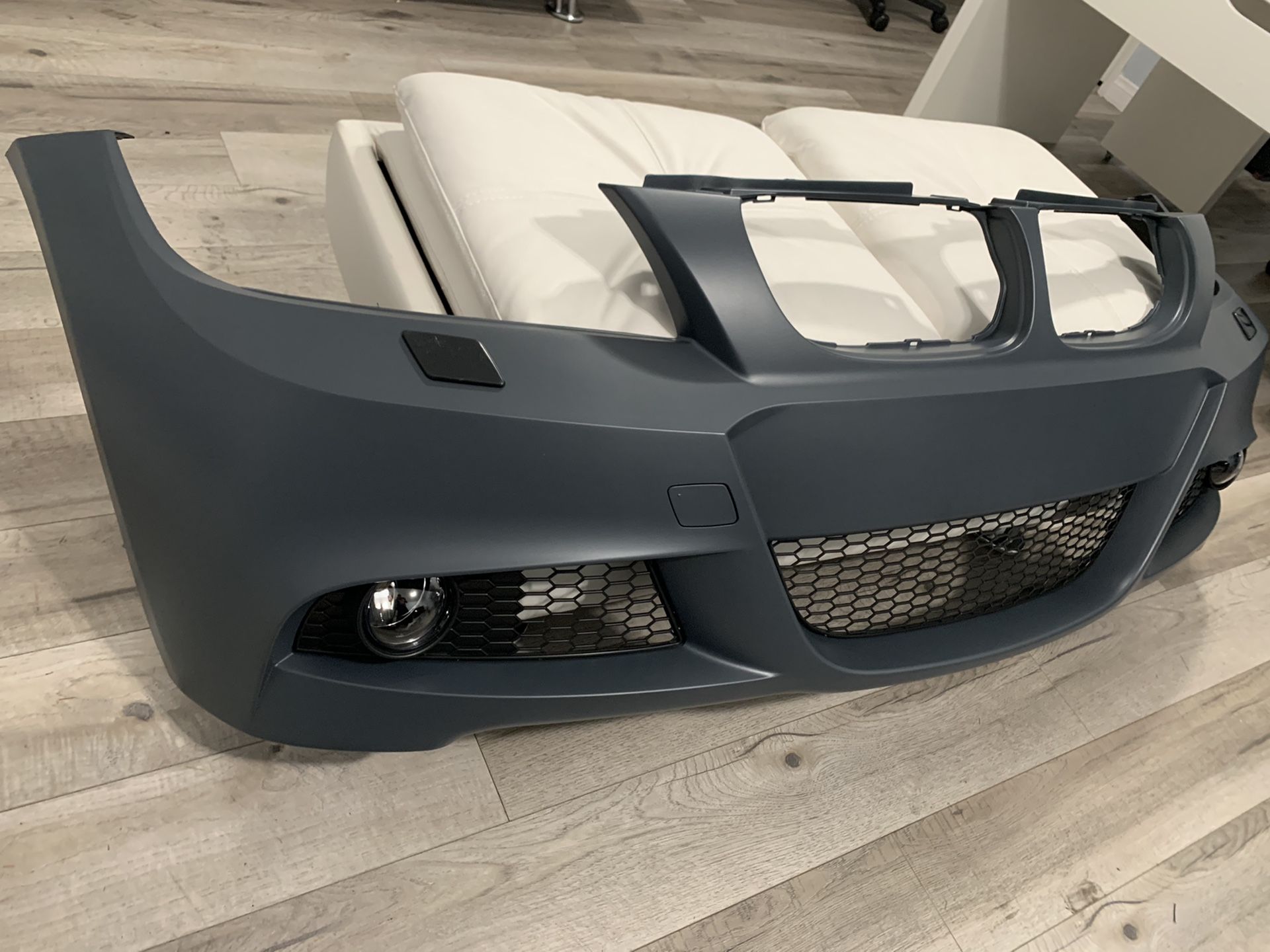 Bmw e90 E91 lci m tech sport front bumper complete conversion body kit ...