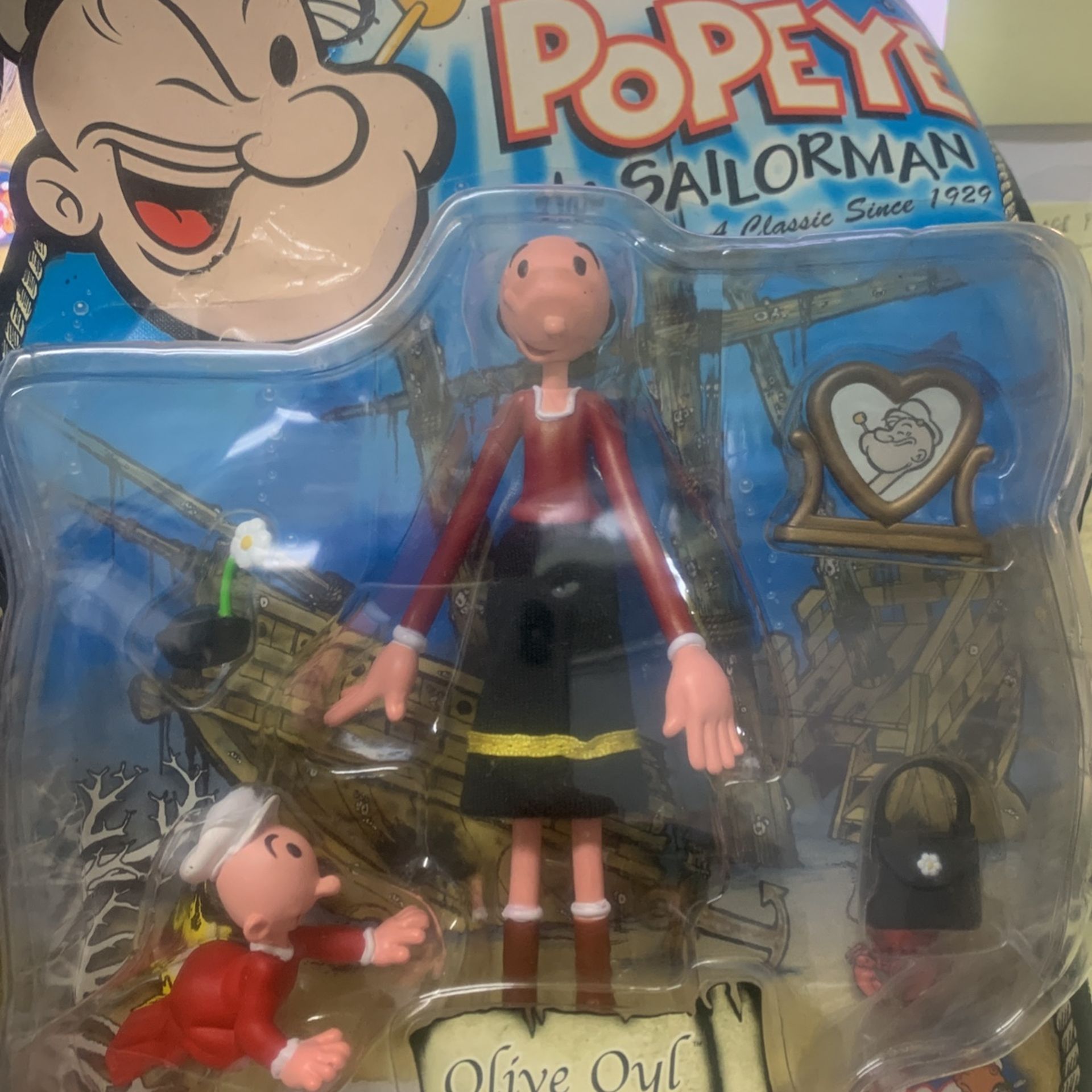 Mezco - Popeye The Sailorman Action Figures (Classic Popeye & Olive Oyl ...