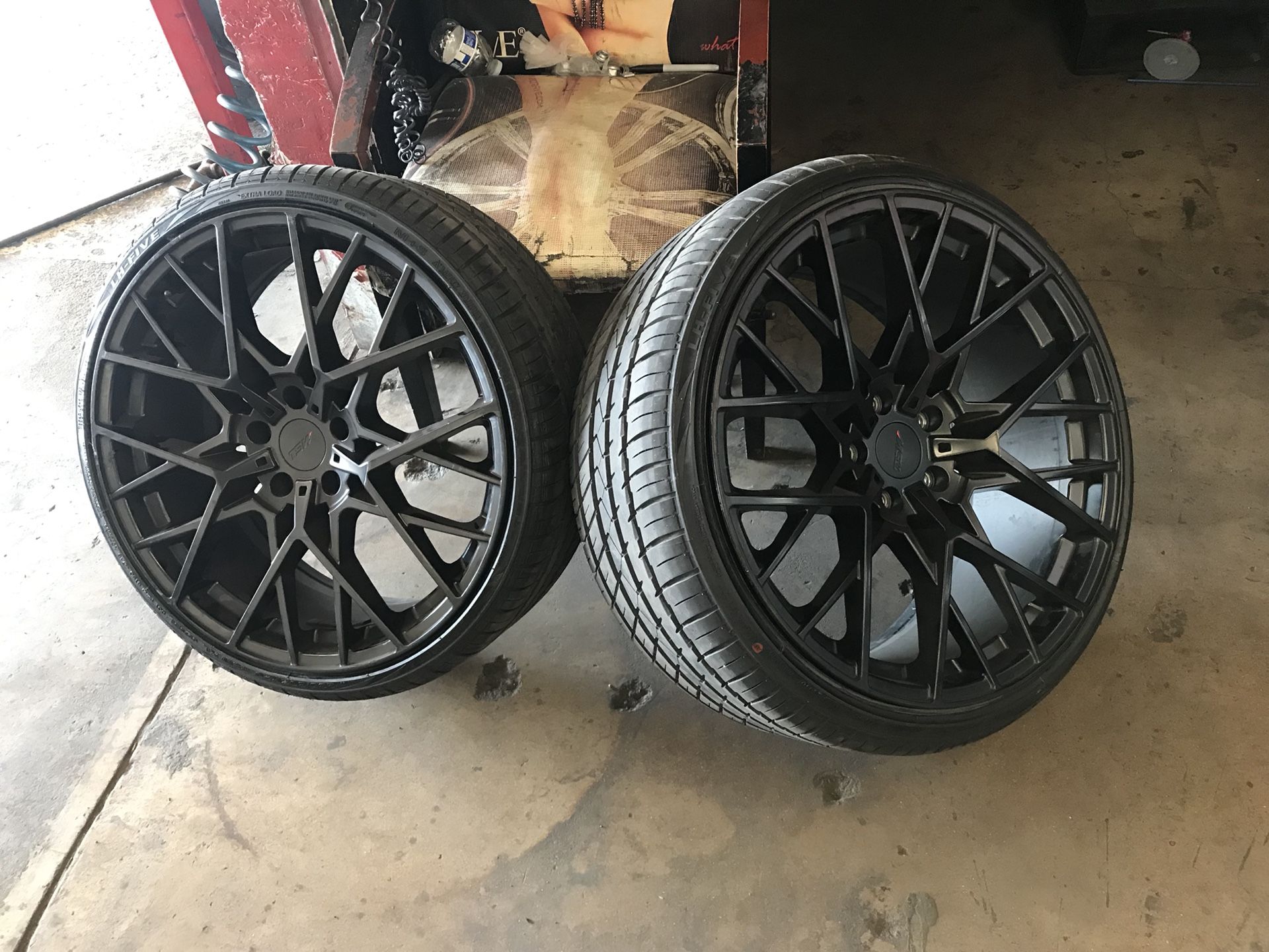 20 inch 20x10 TSW SEBRING Matte black wheel rim 5x4.5 5x114.3 +40 with ...
