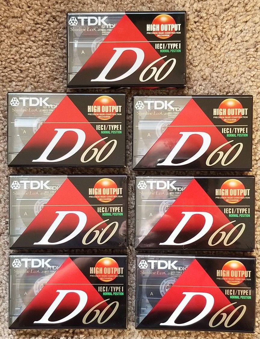 TDK Audio Cassette Tapes (5-Pack) BRAND NEW for Sale in Auburn, WA ...