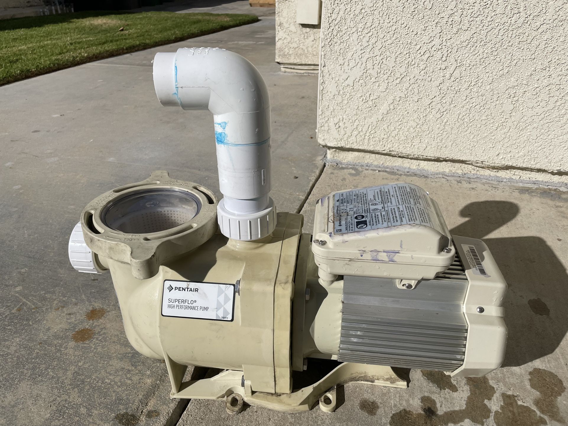 Pentair Superflo 2hp Pool Pump for Sale in Diamond Bar, CA - OfferUp