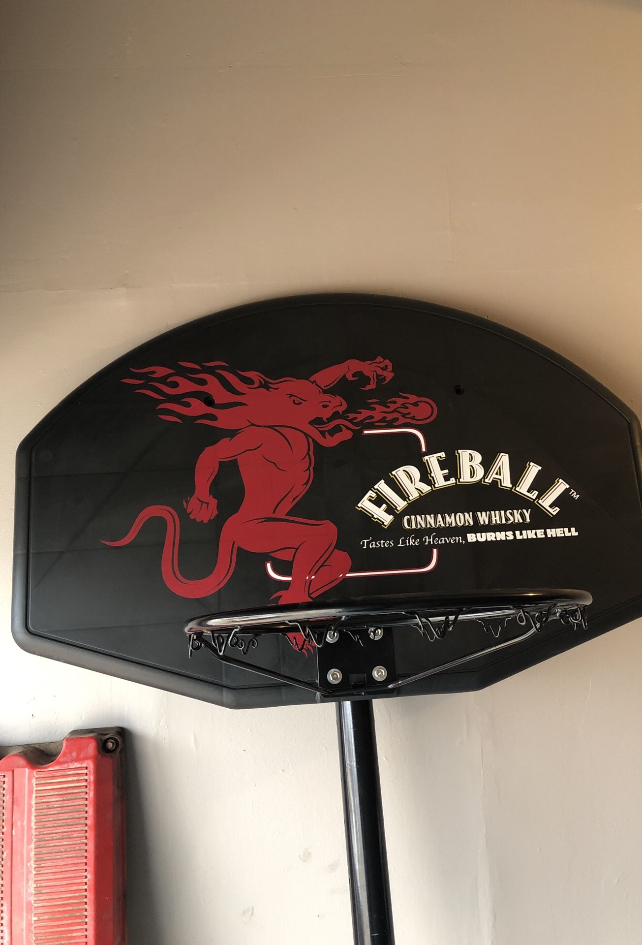 Fireball whiskey basketball hoop brand new for Sale in Spring, TX - OfferUp