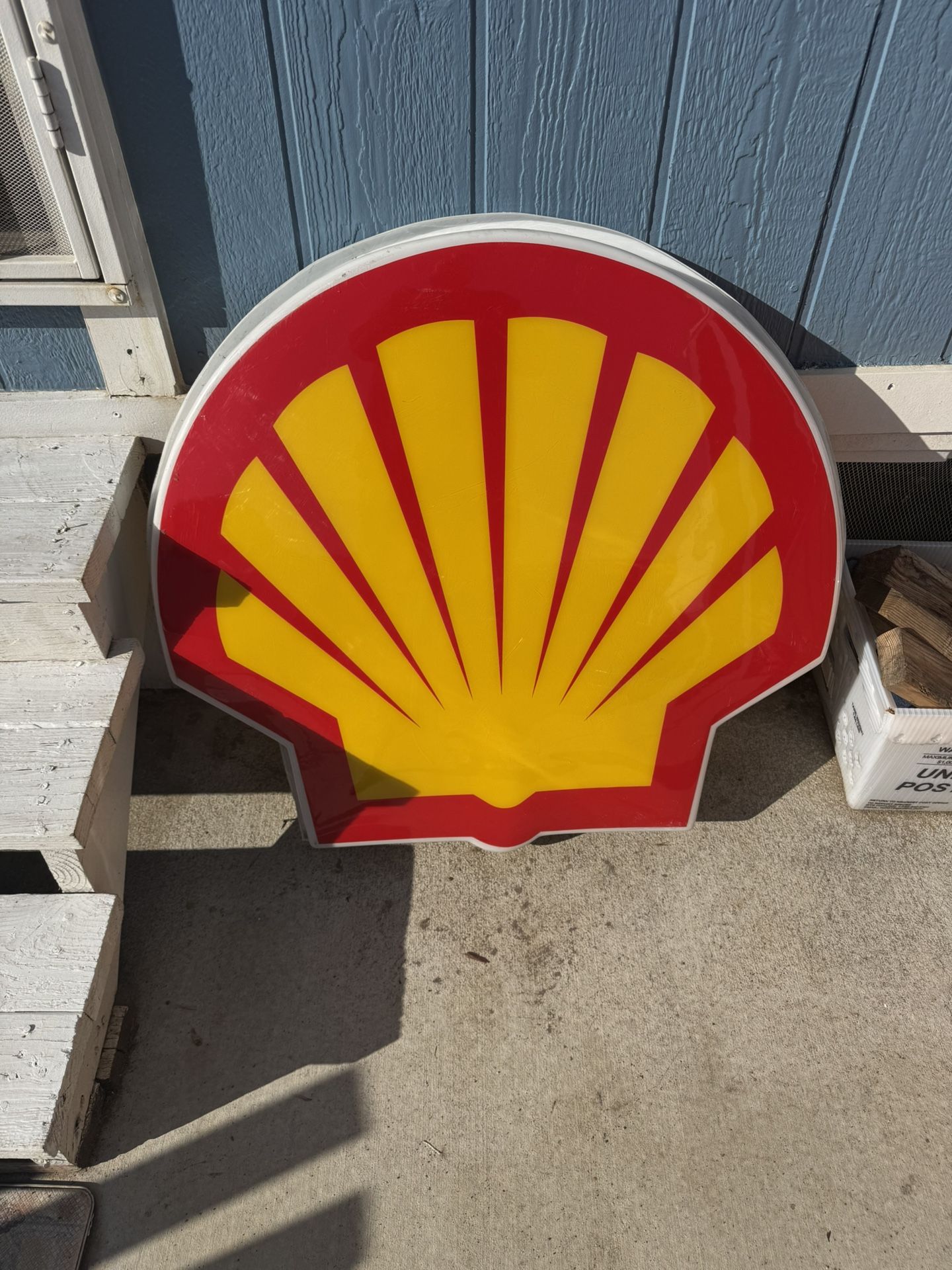 Shell Hard Plastic Sign for Sale in Wildomar, CA - OfferUp