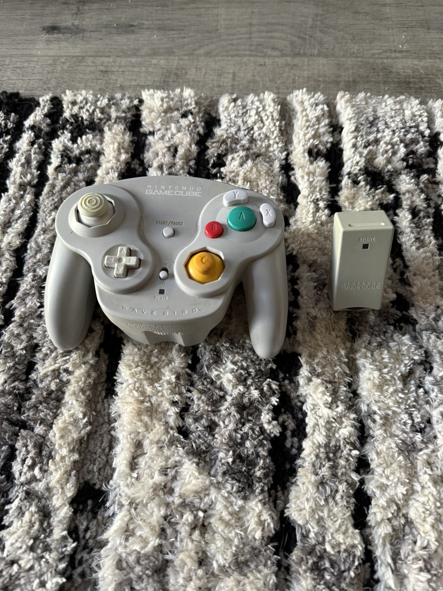 Nintendo Gamecube Wavebird Controller W/ Receiver - Untested for Sale ...